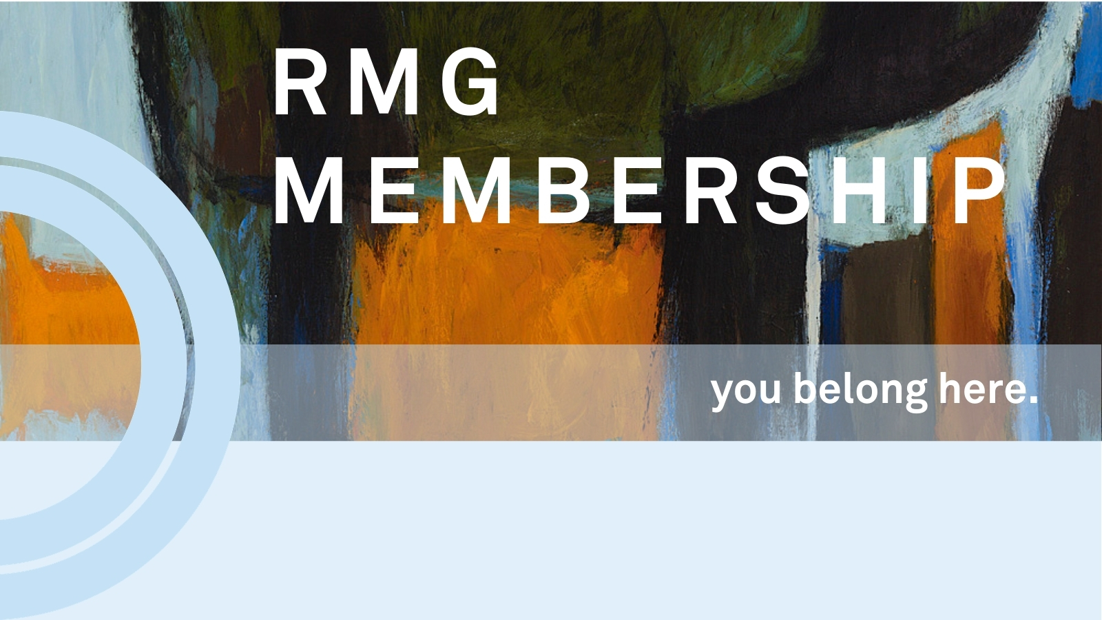 New Membership Program Launch Web Banner - The RMG