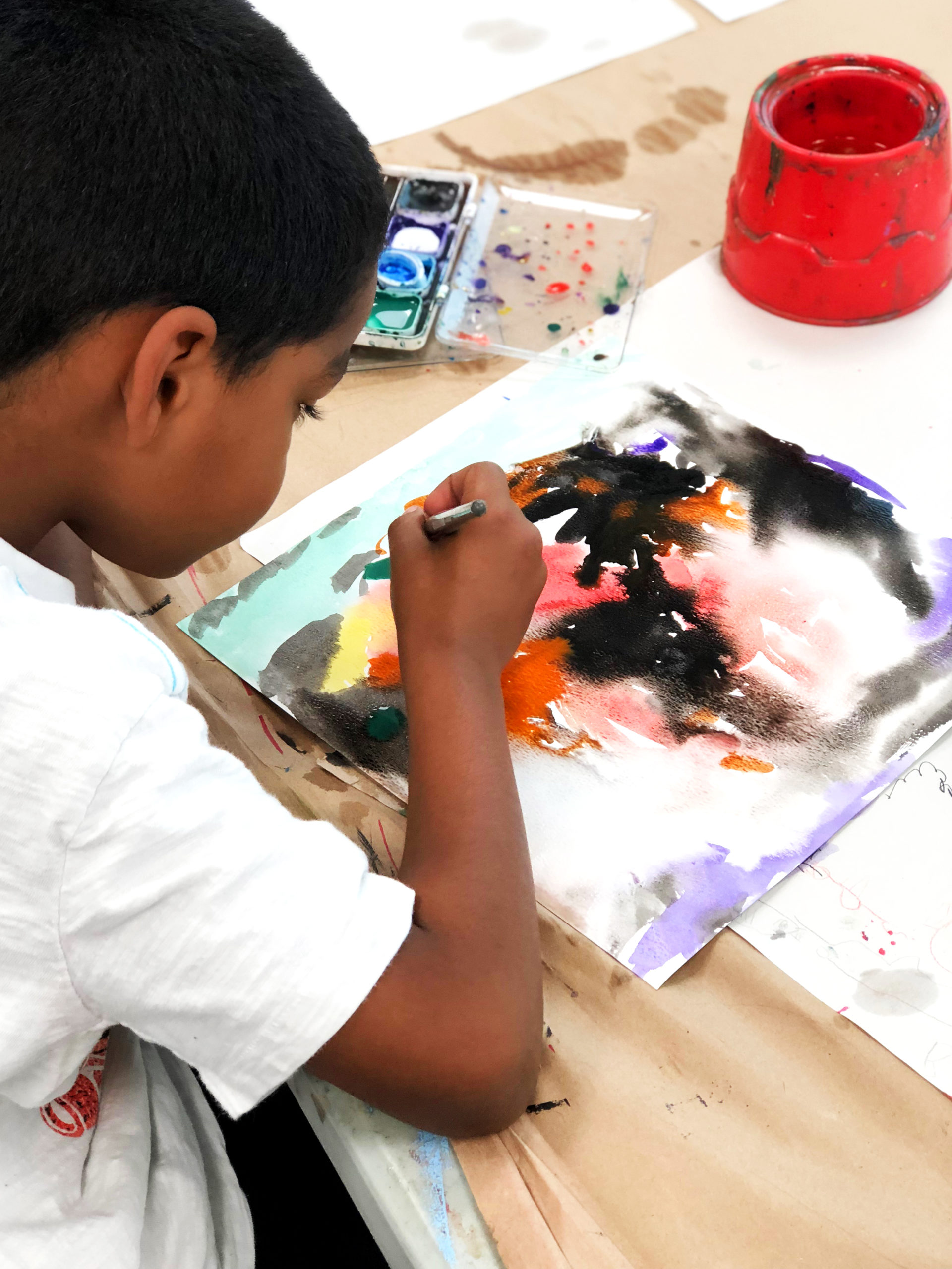 OPG Sunday: Watercolour Collages - The Robert McLaughlin Gallery