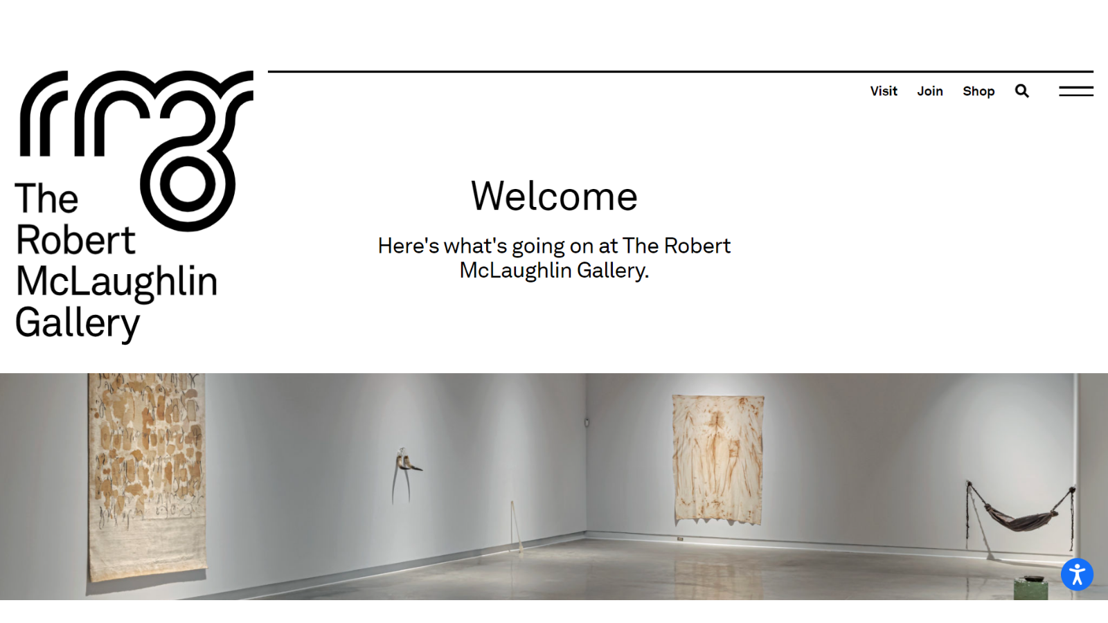 The new RMG website is live! - The Robert McLaughlin Gallery